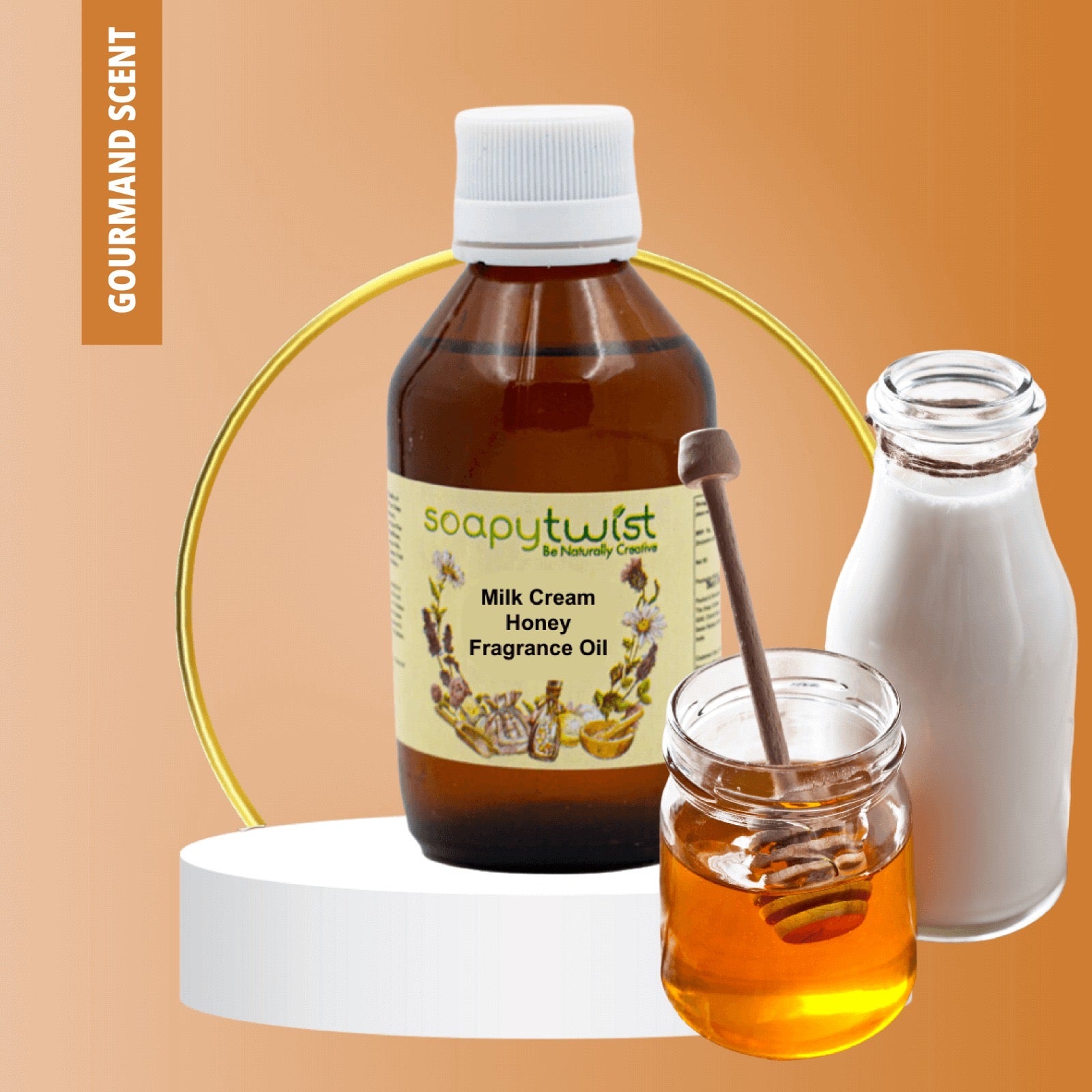 Milk Cream Honey Fragrance Oil | Soap/Candle Making Scent |Soapy Twist