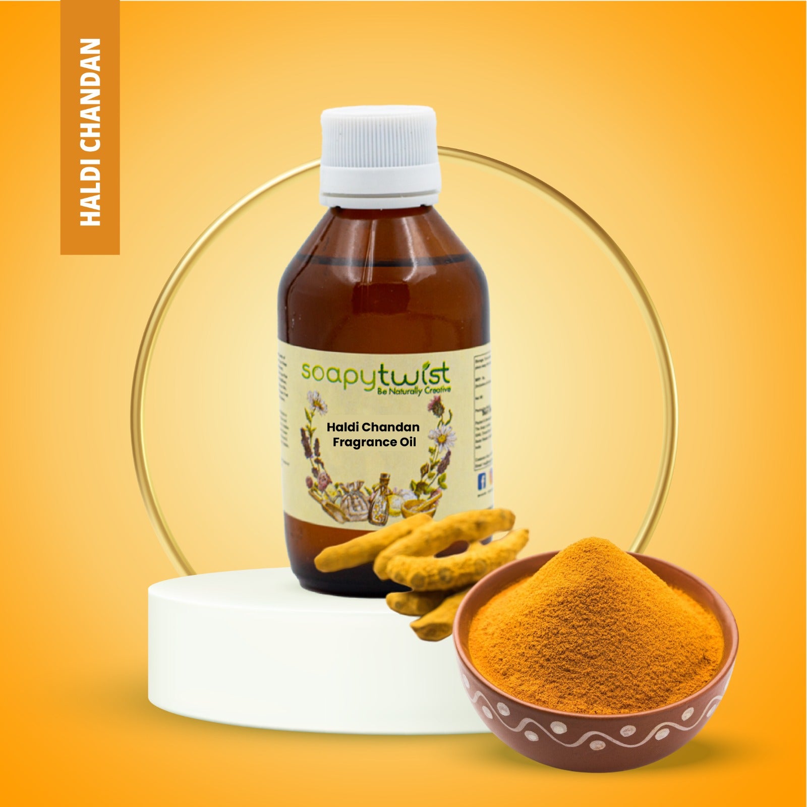 Haldi Chandan Fragrance Oil|Perfume Oil for Soap Making |Oil Diffusers