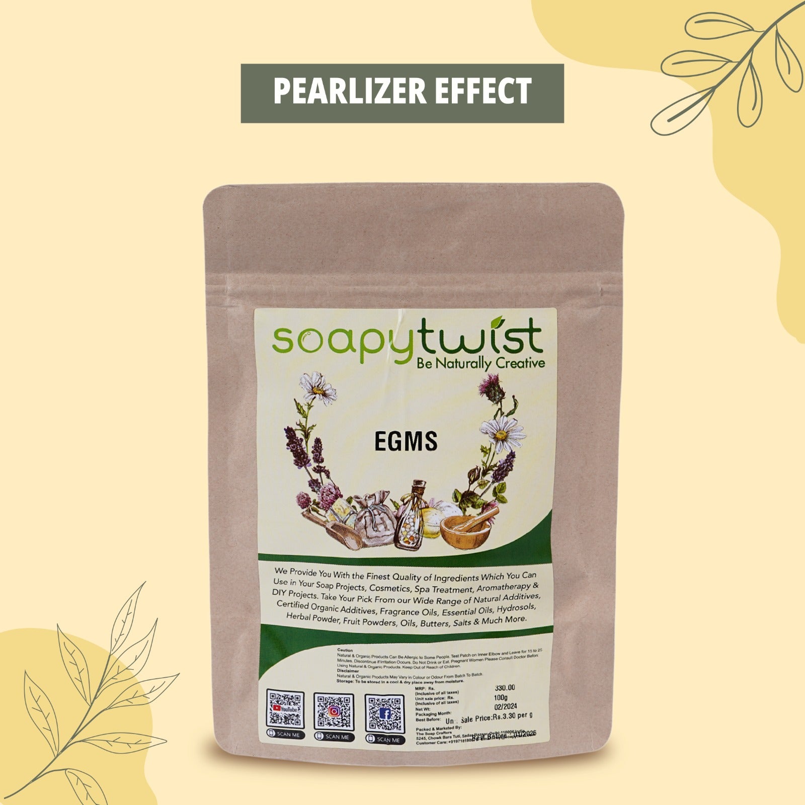 EGMS | Emolients & Emulsifier in cosmetics | Liquid Soap | Soapy Twist