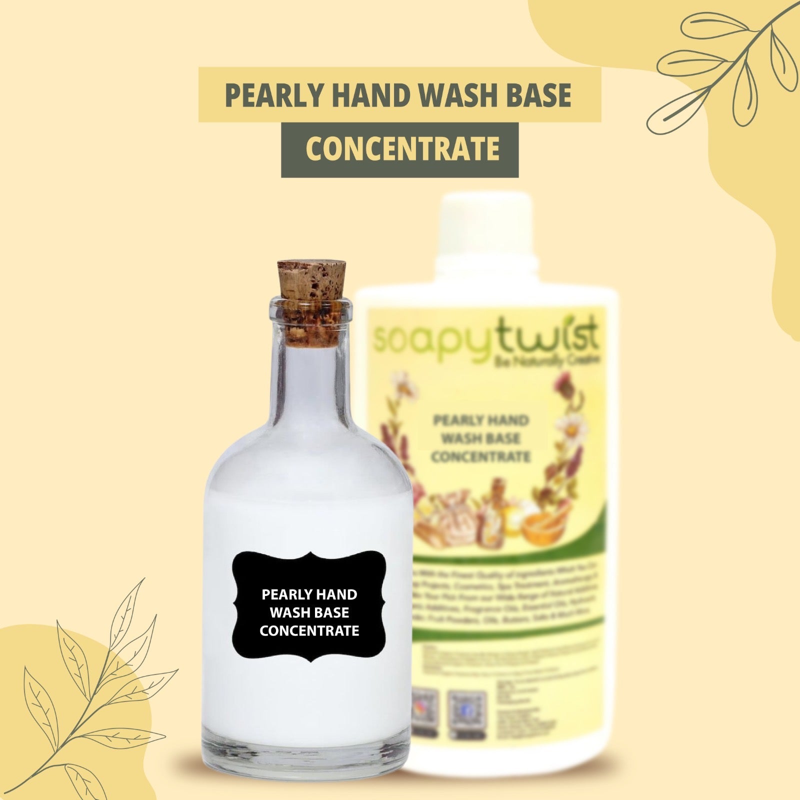 Hand Wash Base Concentrate | Liquid Soap Base | Handmade Soap-Making