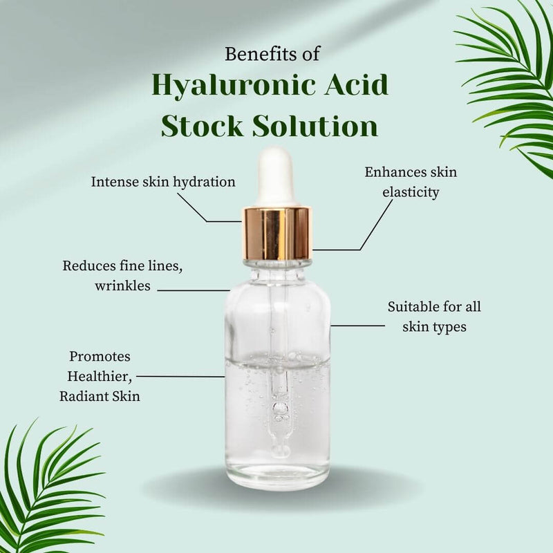 Hyaluronic Acid Stock Solution | Hyaluronic Acid Serum | Soapy Twist