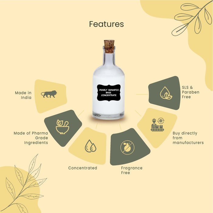 Pearly Shampoo Base Concentrate |Soapy Twist Shampoo Base |Liquid Soap