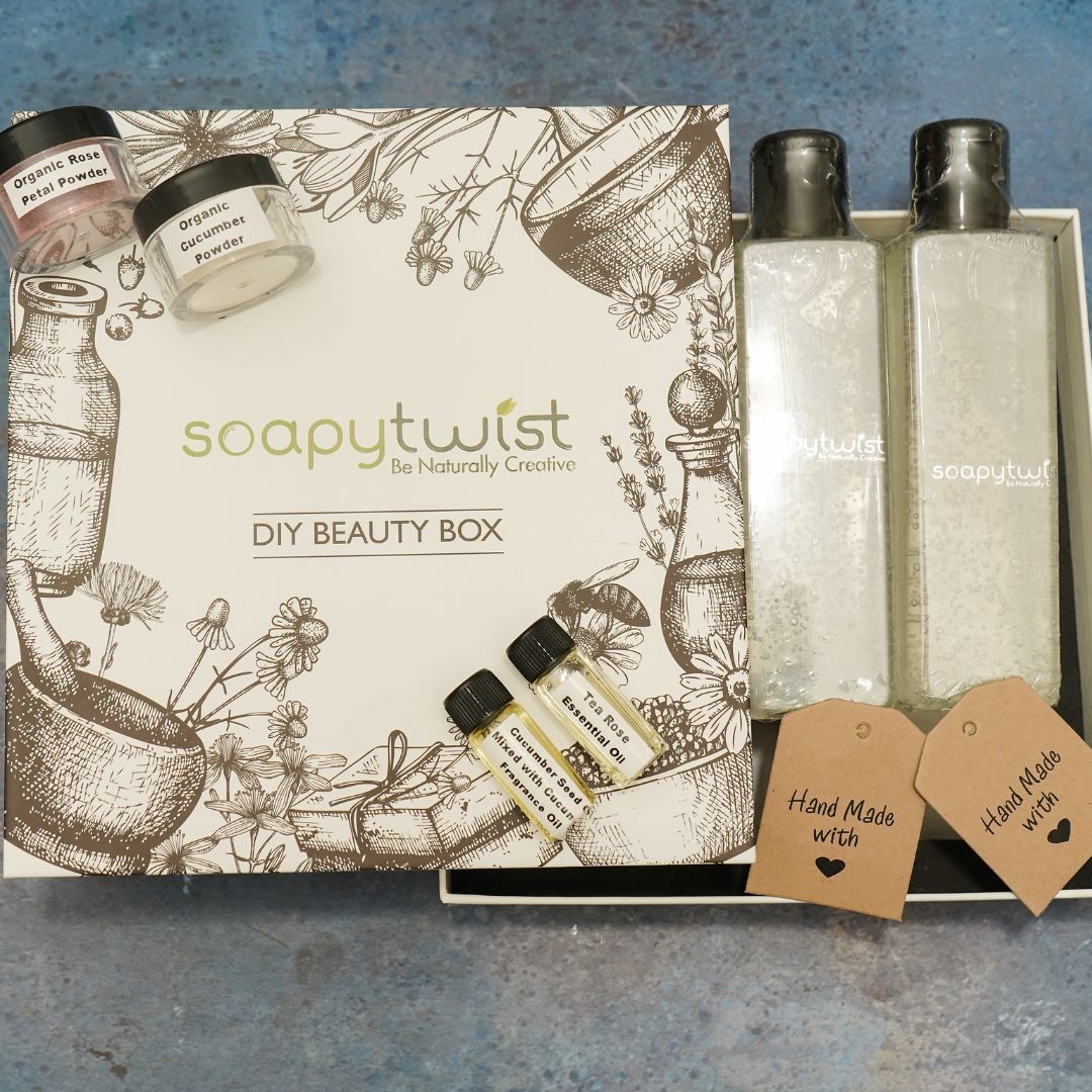 Summer Cool Face Wash DIY Beauty Box | Sulfate Free Face Wash Kit