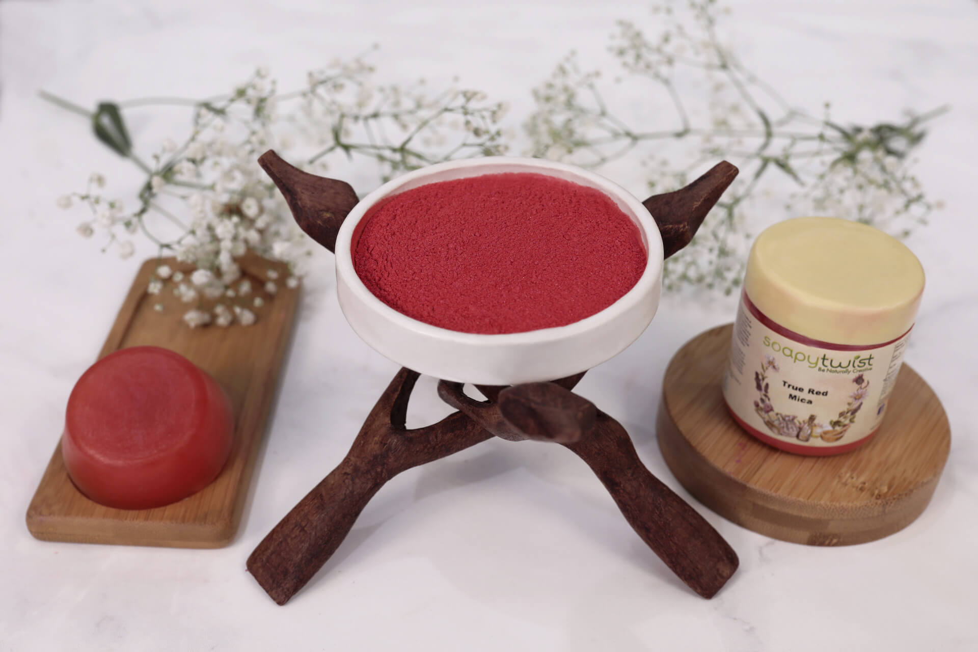 True Red Mica Colour | Mica Colours for Soap & Cosmetic Making