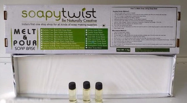 Mosquito Repellent Soap Kit | Soapy Twist | Soap Making Raw Materials